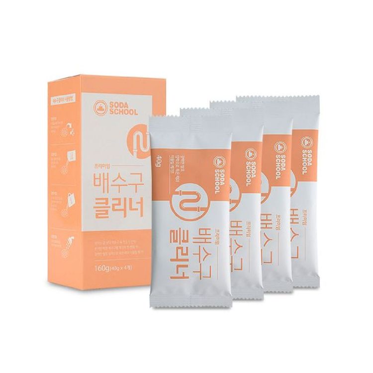 프리미엄 배수구 클리너 40g 4개입 홈플러스 택배배송