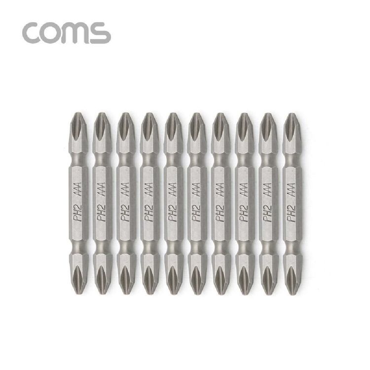 Coms 드라이버 비트 세트양날십자 10pcs 홈플러스 택배배송