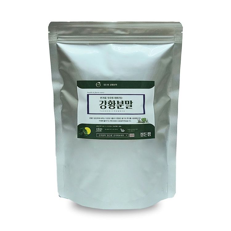 인도 강황 분말 500g 정든팜 이중지퍼백 강황가루 홈플러스 택배배송