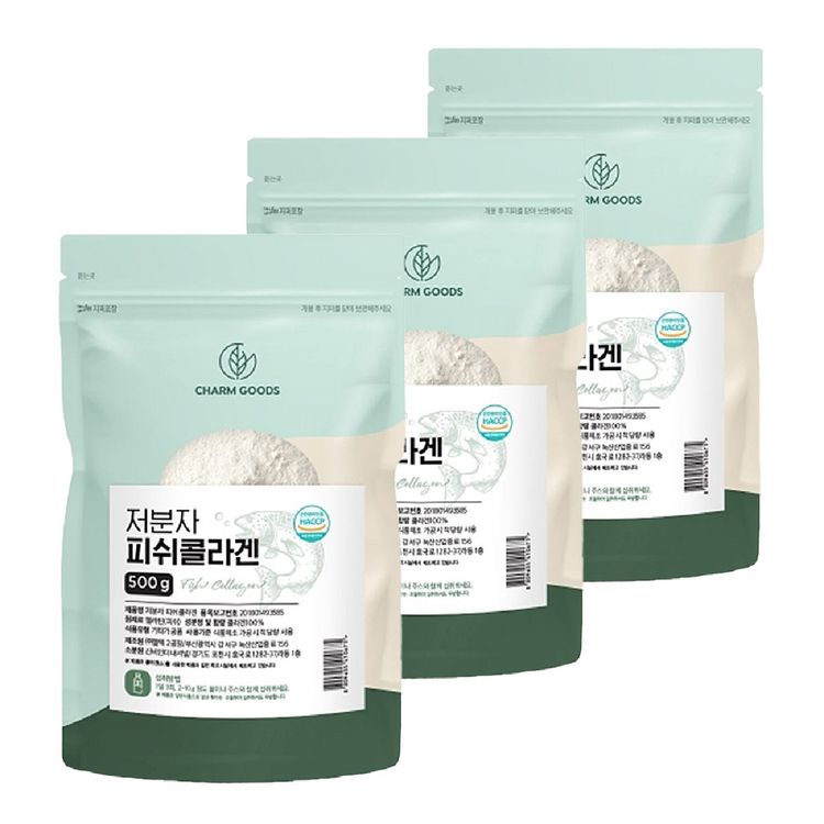 참굿스 저분자 피쉬콜라겐분말 500g X3병 홈플러스 택배배송
