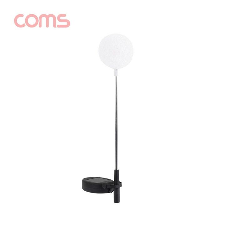 Coms N10846cfd42 태양광 Led 정원등 White 스노우볼 야외조명 홈플러스 택배배송