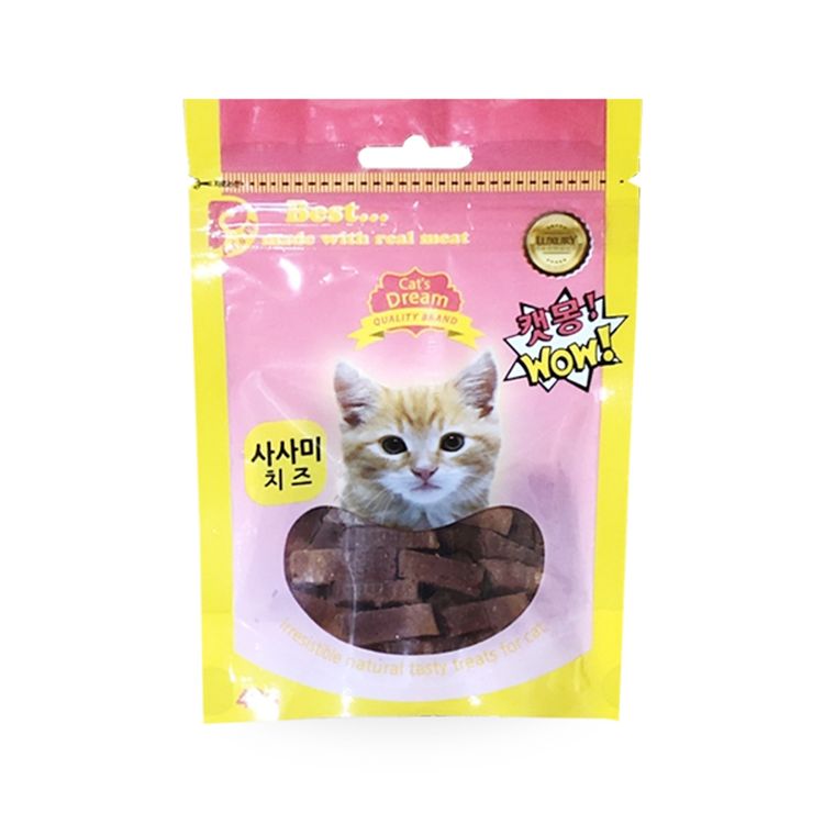 바보사랑 유통기한220914캣츠드림 고양이 간식 사사미 치즈 40g 홈플러스 택배배송