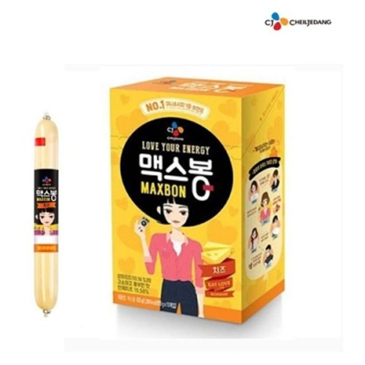 CJ 맥스봉 치즈 소시지 50g x 15개 1곽 | 홈플러스 택배배송