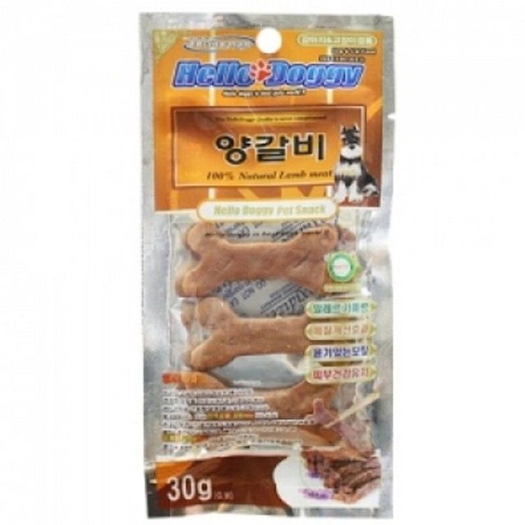 애견간식 강아지사시미 양갈비 30g 3개 강아지간식 육포 홈플러스 택배배송