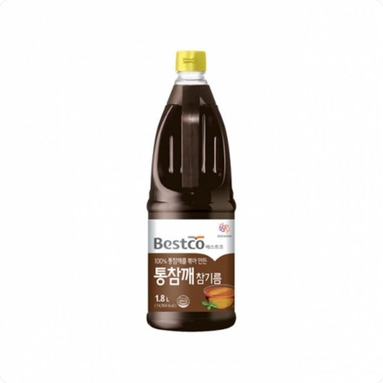 대상 베스트코 통참깨 참기름 18l 8개 대용량 식자재 업소용 홈플러스 택배배송