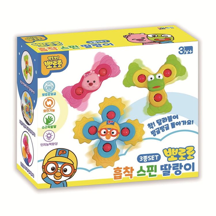 뽀로로 흡착 스핀 딸랑이 3종 세트 홈플러스