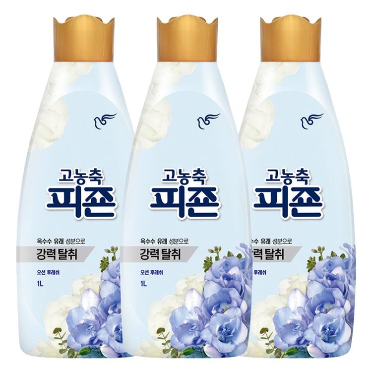고농축 피죤 섬유유연제 오션후레쉬 용기 1l X 3개 홈플러스 택배배송