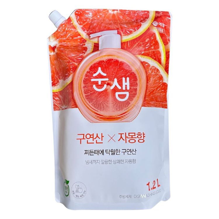 순샘 구연산자몽 주방세제 리필 12l 홈플러스 택배배송