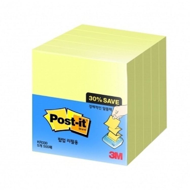 3m 포스트잇 팝업리필알뜰팩 Kr 330 576x76 100매 홈플러스 택배배송