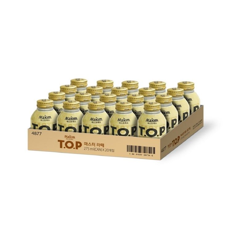 동서 맥심 TOP 마스터라떼 275ML (20입박스) | 홈플러스