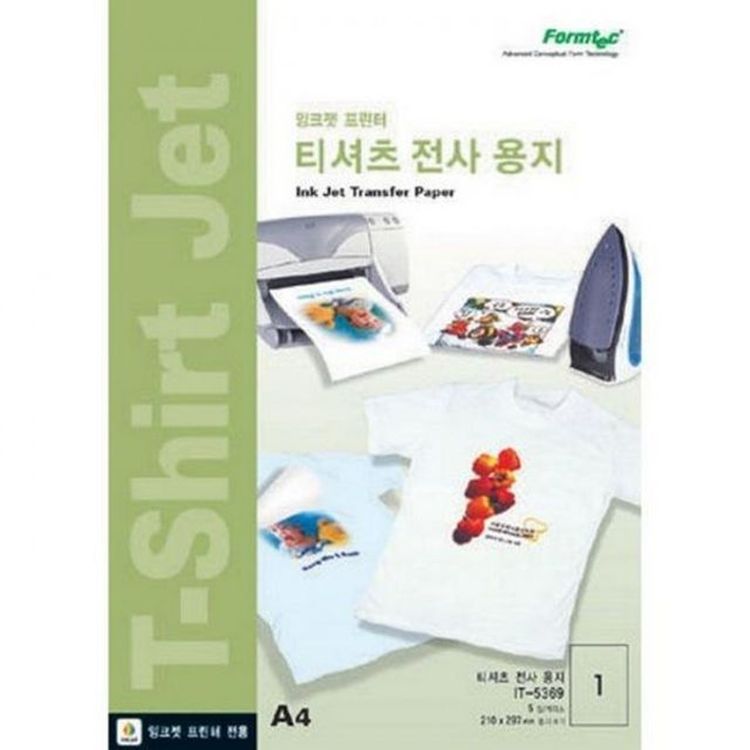 티셔츠용지 실용적인 N704192a252 It 5369 5매 폼텍 홈플러스 택배배송