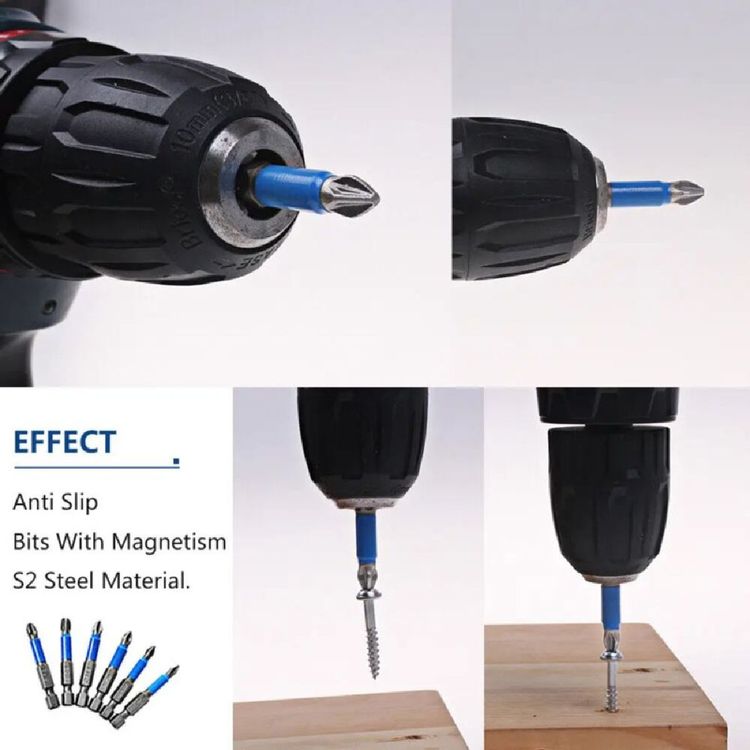 비트 드라이버 전동 십자 미끄럼 P2x50mm 드릴 방지 홈플러스 택배배송