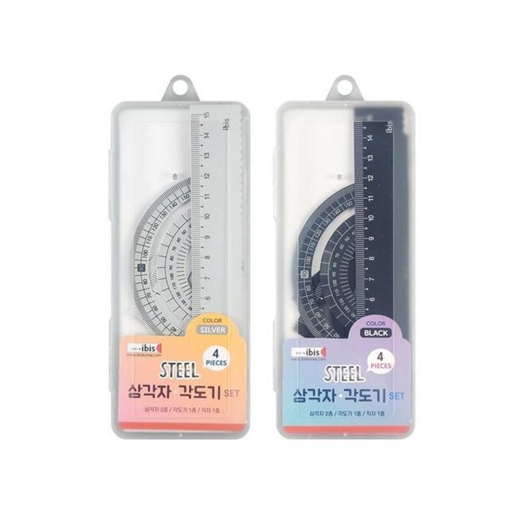 스틸 N1023b83792 삼각자 각도기 세트 랜덤 3p 학교 준비물 학용품 홈플러스 택배배송