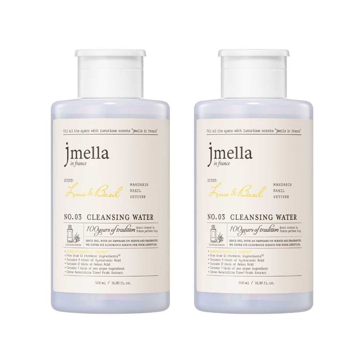 제이멜라 인 프랑스 라임 앤 바질 클렌징 워터2개 500ml 홈플러스 택배배송