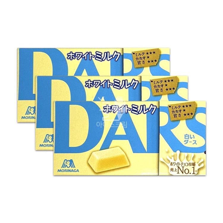 모리나가 다스 화이트 초콜릿 47g 3개 홈플러스 택배배송