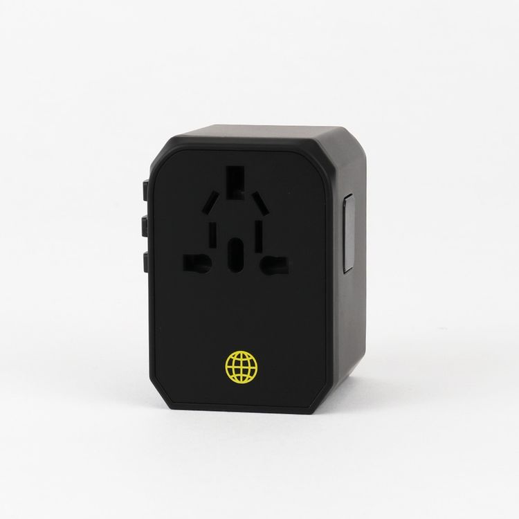 해외여행용 멀티 어댑터 5포트 플러그 Usb C타입 블랙 홈플러스 택배배송