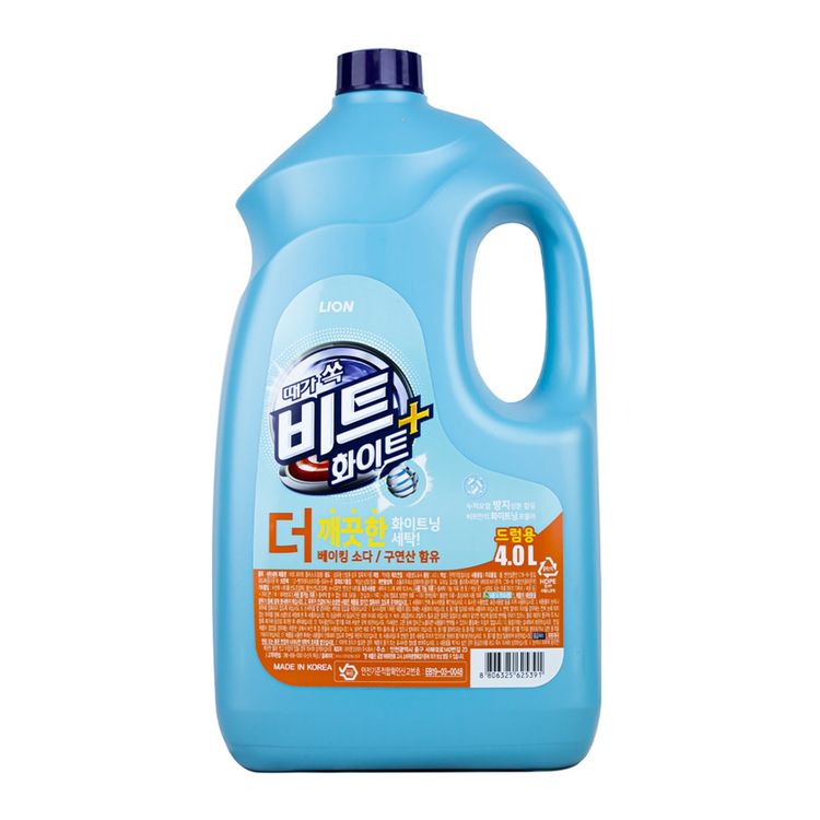 Lion 때가쏙비트 화이트플러스 드럼 4l X 4개 홈플러스 택배배송