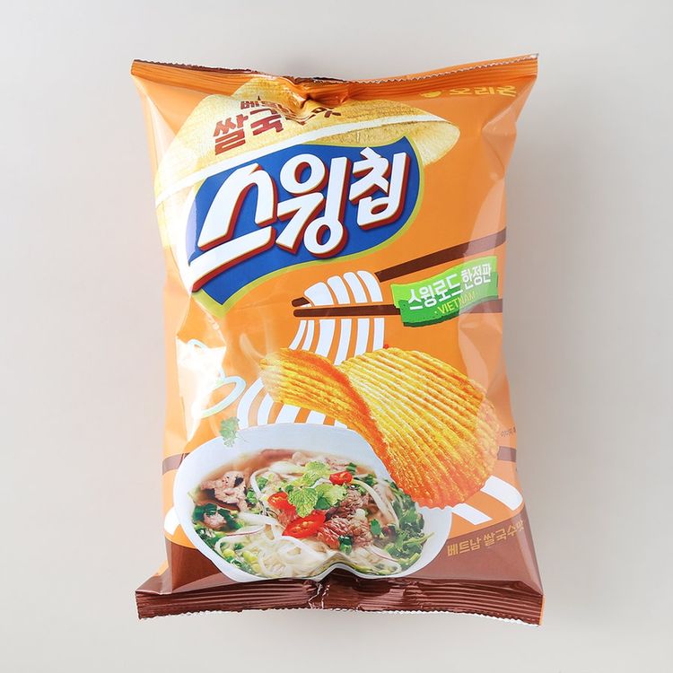 오리온 스윙칩 베트남 쌀국수맛 124g 홈플러스