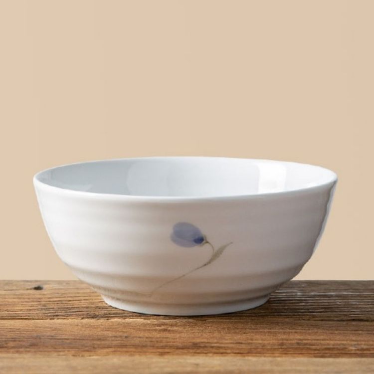 이천도자기 N2111c10f20 청꽃고백자 면기 19cm 그릇 식기 홈플러스 택배배송