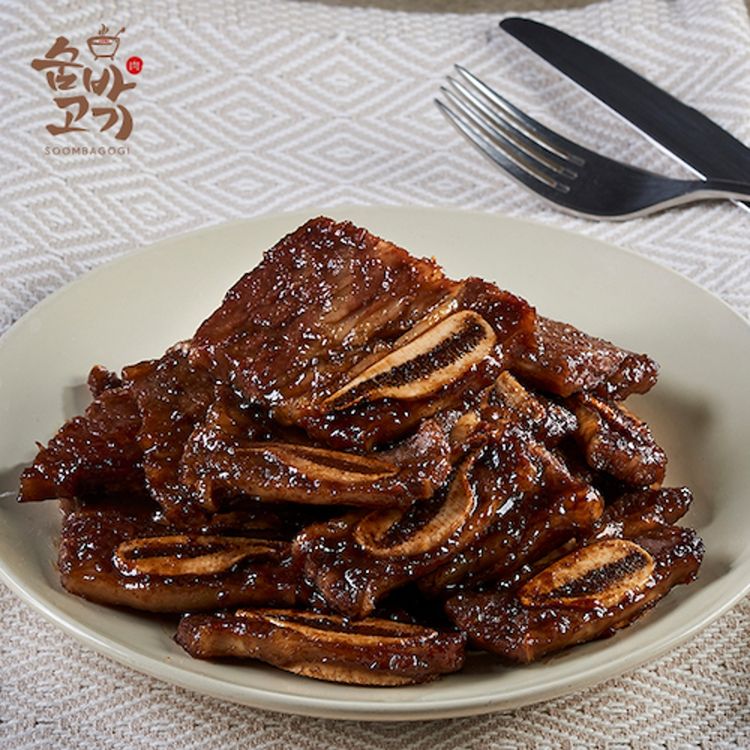 숨바고기 한입 쏙 La 소갈비 양념 La갈비300g×4팩 홈플러스 택배배송