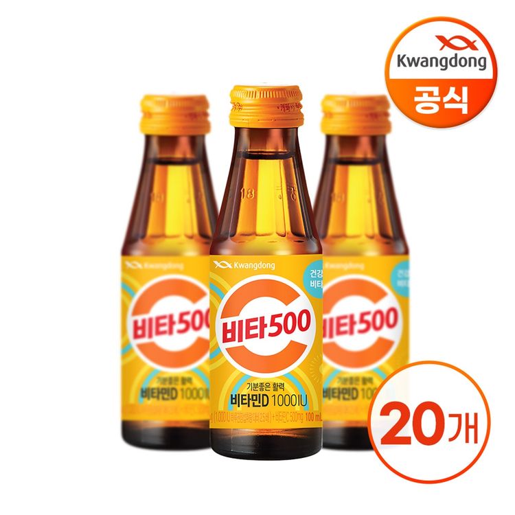 광동 비타500 비타민D 100ml X 20병 | 홈플러스 택배배송