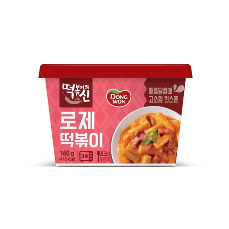 동원 떡볶이의신 로제 컵떡볶이 160g 홈플러스