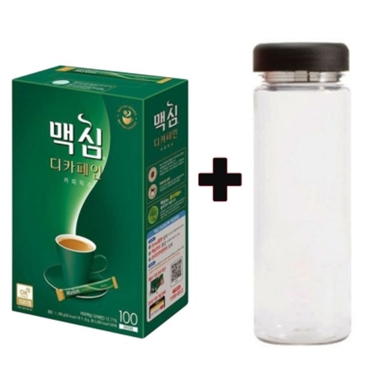 맥심 디카페인 커피믹스 100tx1개워터보틀x1개 홈플러스 택배배송