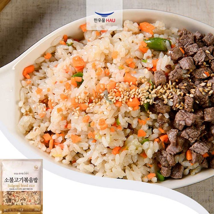 후레쉬 냉동볶음밥 다이어트 즉석밥 소불고기볶음밥 300g X10봉 홈플러스 택배배송