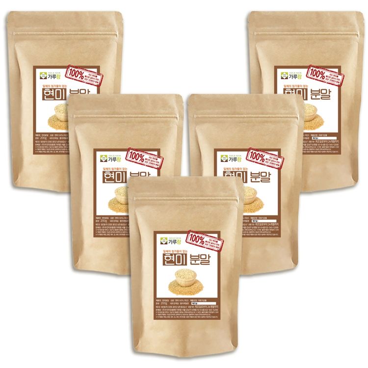 가루랑 진심담아 국내산 생 현미 분말 가루 1kg 홈플러스 택배배송