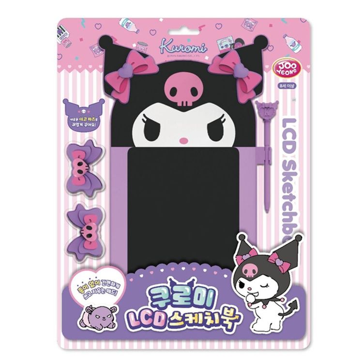 산리오 쿠로미 Lcd 스케치북 1p 그림 필기 노트 패드 홈플러스 택배배송