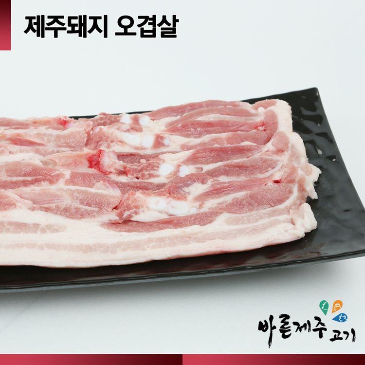 제주직송 공육사 제주돼지 오겹살 500g 구이용 홈플러스 택배배송