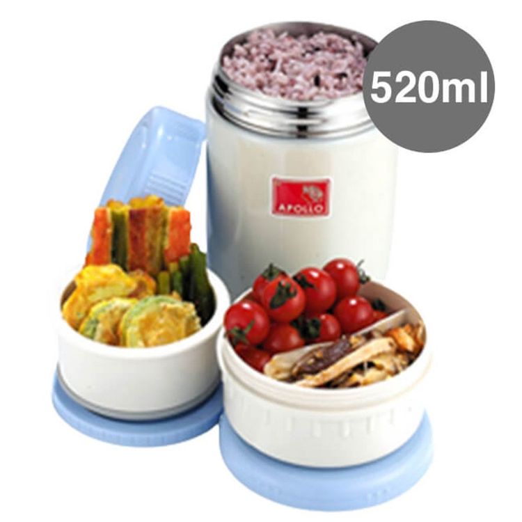 아폴로 보온 도시락 520ml 스텐 피크닉 직장인 런치백 홈플러스 택배배송