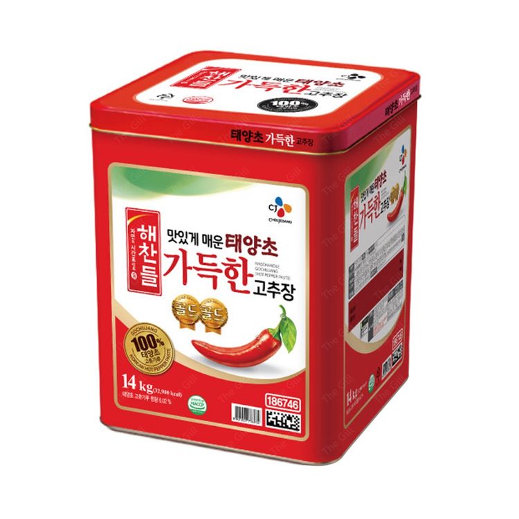 신선하이 식자재 Cj제일제당 해찬들 태양초 가득한고추장 14kg 홈플러스 택배배송