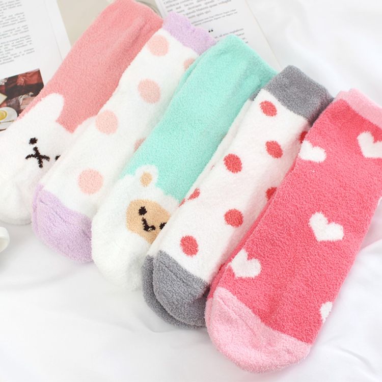 5켤레세트100국산수면양말무압박롱임산부산모양털보온캔디수면양말5켤레 홈플러스 택배배송