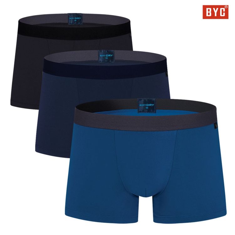 Byc 보디드라이 에어드로즈 3종세트남성팬티 냉감팬티 홈플러스 택배배송