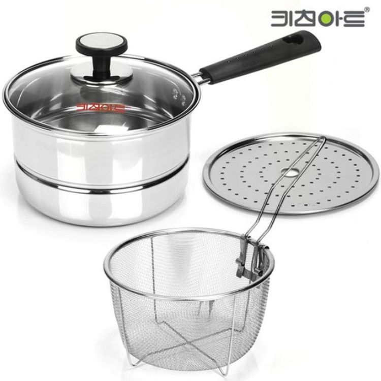 키친아트 찜국수냄비 16cm 파스타면삶는냄비 스파게티 파스타팟 홈플러스 택배배송