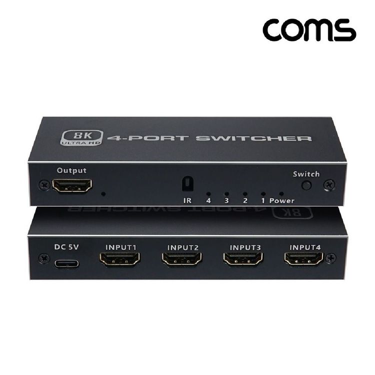 Coms Hdmi 4대1 선택기 8k 60hz 4입력 홈플러스 판매자택배