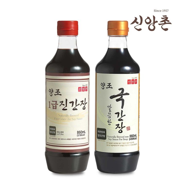 신앙촌 양조간장 장아찌 맛간장 기획 3호 1급진간장 860ml국간장 860ml 홈플러스 택배배송