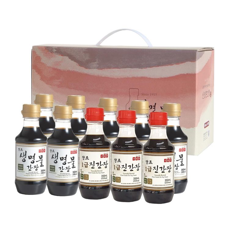 신앙촌 양조간장 선물세트 진 10 3호 홈플러스 택배배송