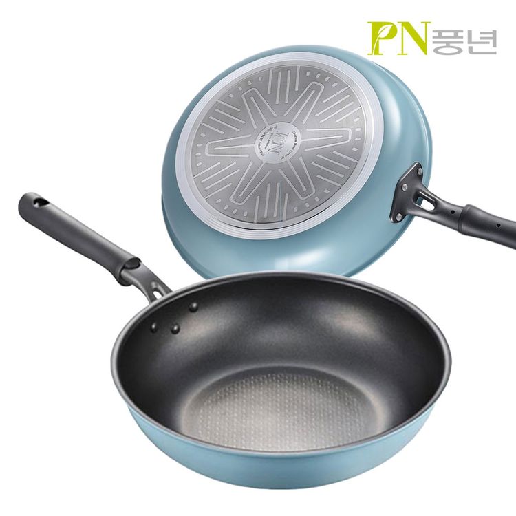 인덕션and가스렌지 넌스틱 코팅 궁중팬 웍 인덕션 웍팬 Ih 30cm 홈플러스 택배배송