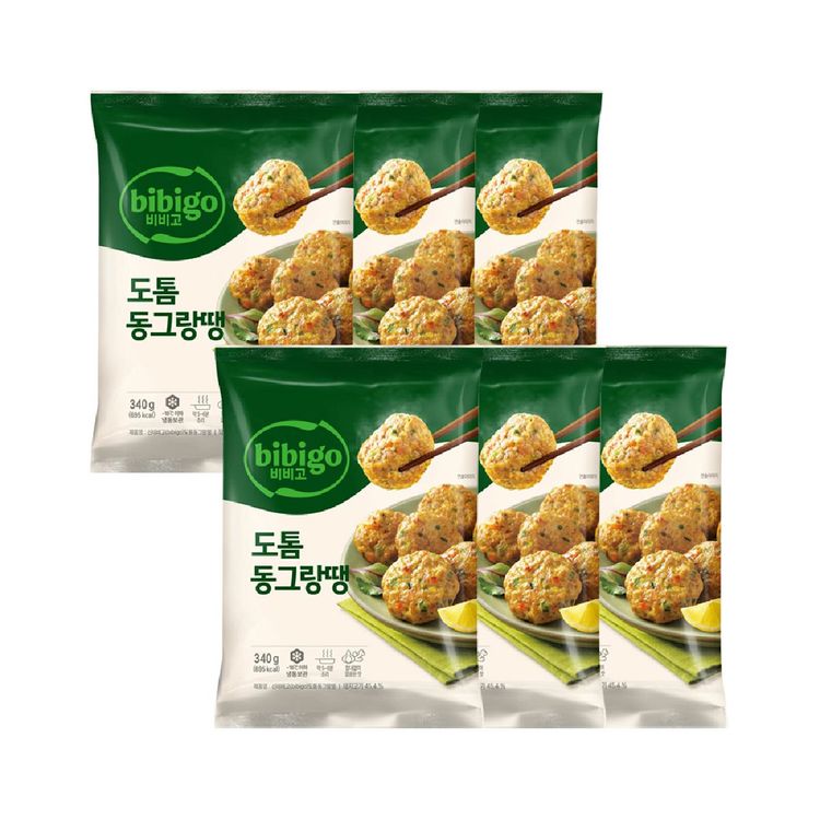 비비고 도톰 동그랑땡 340g X6개 홈플러스 택배배송
