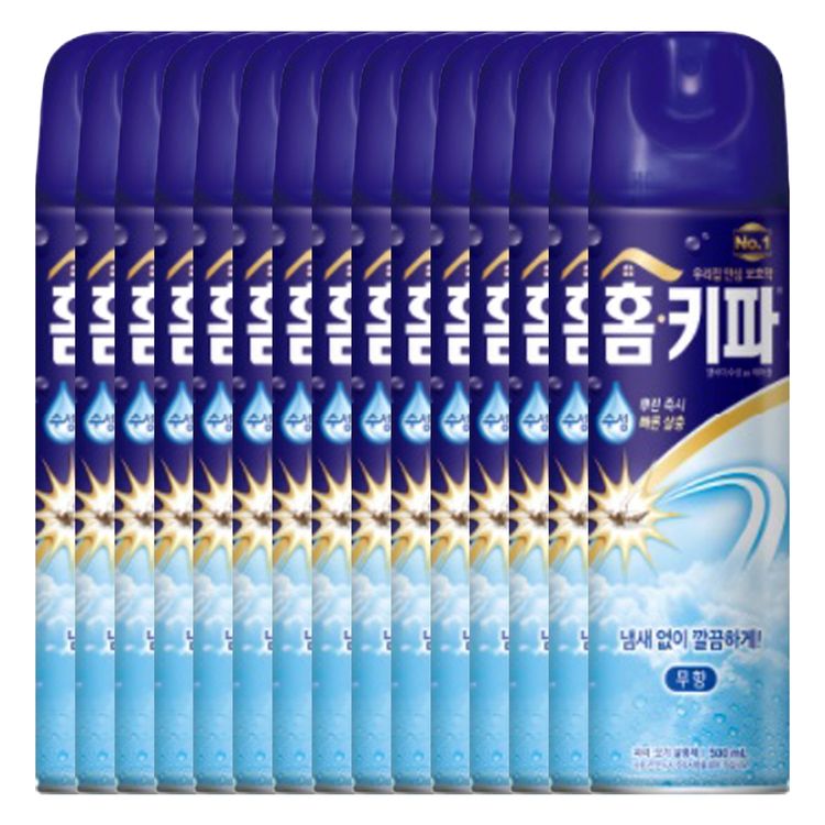 홈키파 엘비이 수성알파 에어졸 무향 500ml X 15개 홈플러스 택배배송