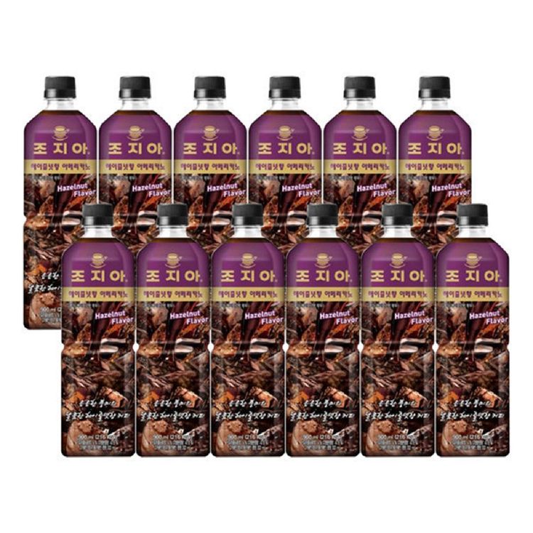 조지아 헤이즐넛향 아메리카노 900ml 12병 커피 음료 홈플러스 택배배송