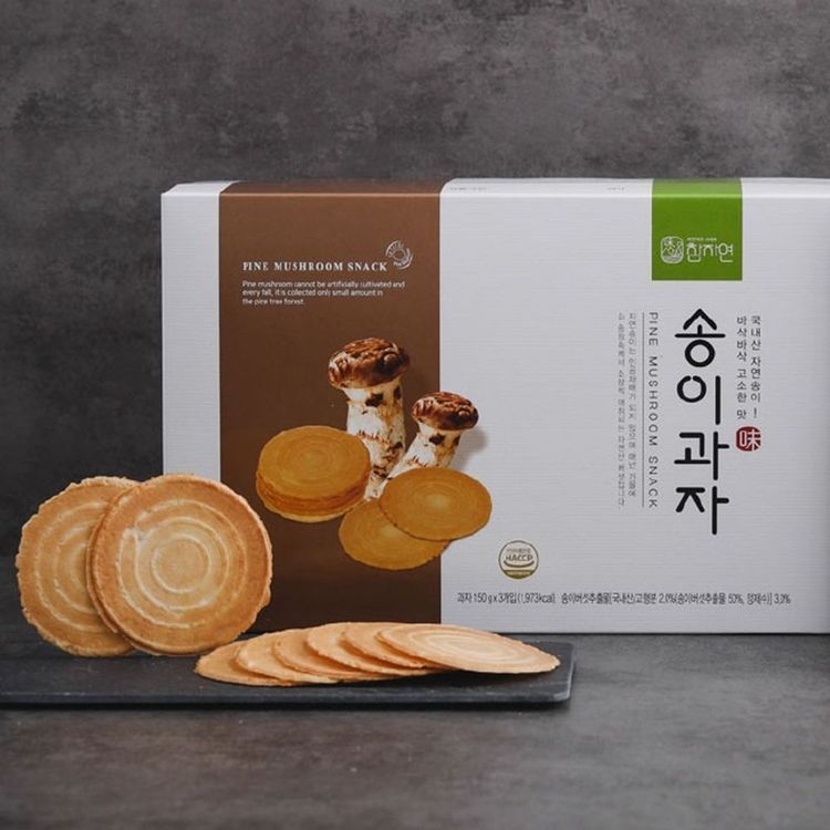 신선코리아 옛날과자 전병 송이버섯 어르신 전통과자 홈플러스 택배배송