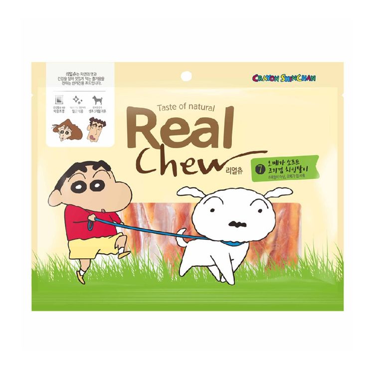 H리얼츄 오메가 소프트 고기껌 치킨말이 230g 홈플러스