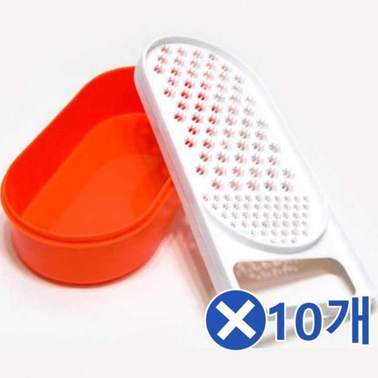 플라스틱 생즙 강판x10개 색상랜덤 과일강판 마늘갈기 홈플러스 택배배송