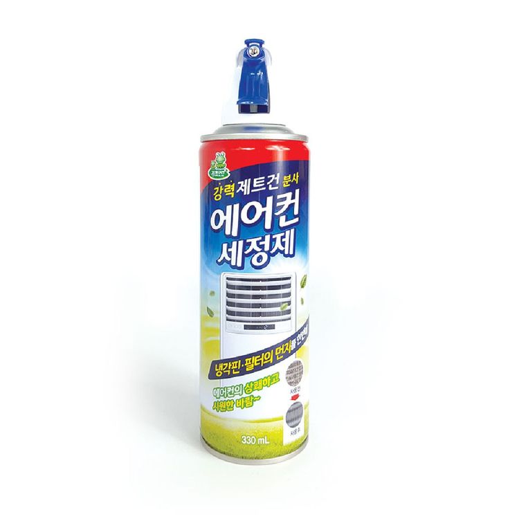 청개구리 에어컨세정제 가정용 330ml 에어컨 청소 탈취제 스프레이 필터 홈플러스 택배배송