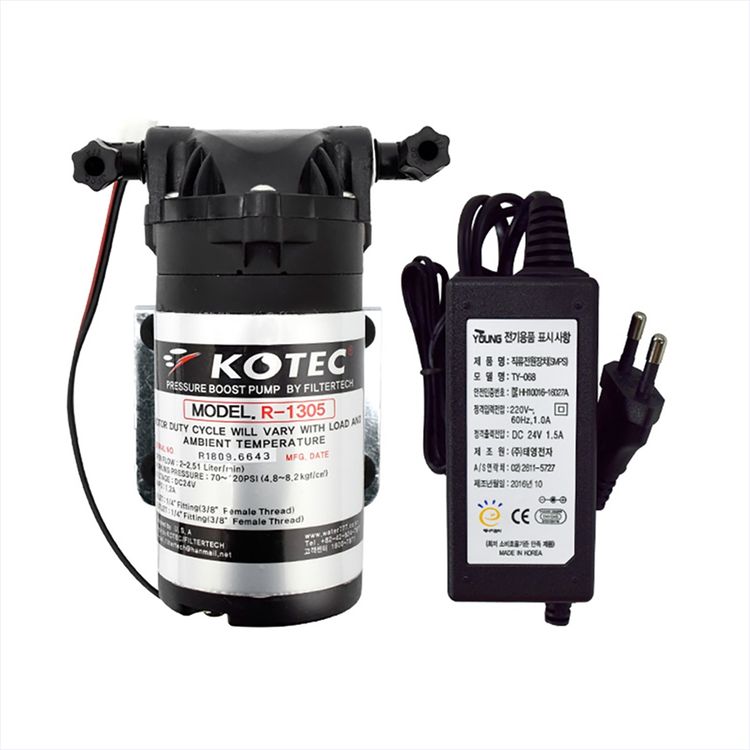 코텍 부스터펌프 세트 R 1305＋15a Dc24v 2l 자흡 홈플러스 택배배송