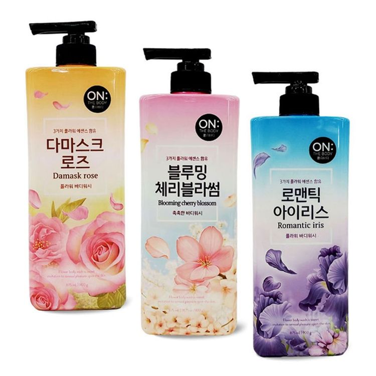 온더바디 블루밍 로맨틱 다마스크 꽃향기 바디워시 홈플러스 택배배송