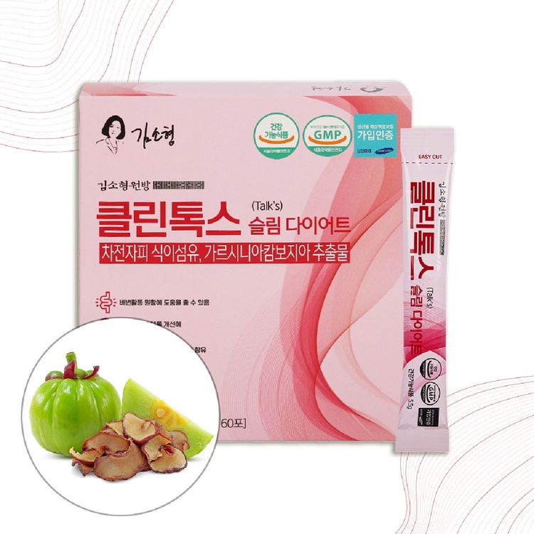 김소형 가르시니아 차전자피 호박 분말 스틱 60포 홈플러스 택배배송